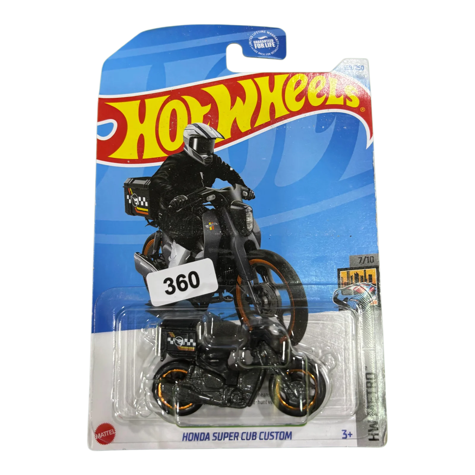 [TH] Hot Wheels 2023 Honda Super Cub Custom (Black) | US Long Card ...